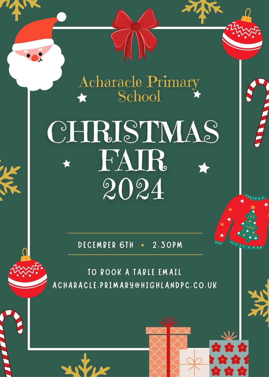 Acharacle Primary School Christmas Fair | West Highland Peninsulas