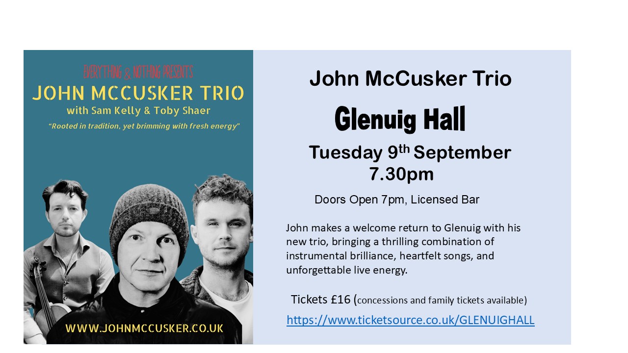 JOHN MCCUSKER TRIO | West Highland Peninsulas